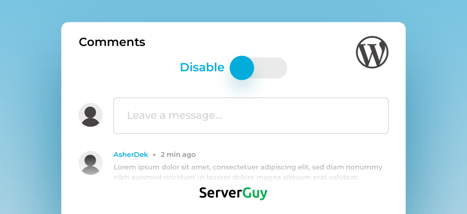 How To Disable Comments In Wordpress A Step By Step Guide