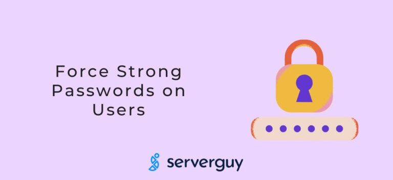 How To Force Strong Passwords On Users In Wordpress